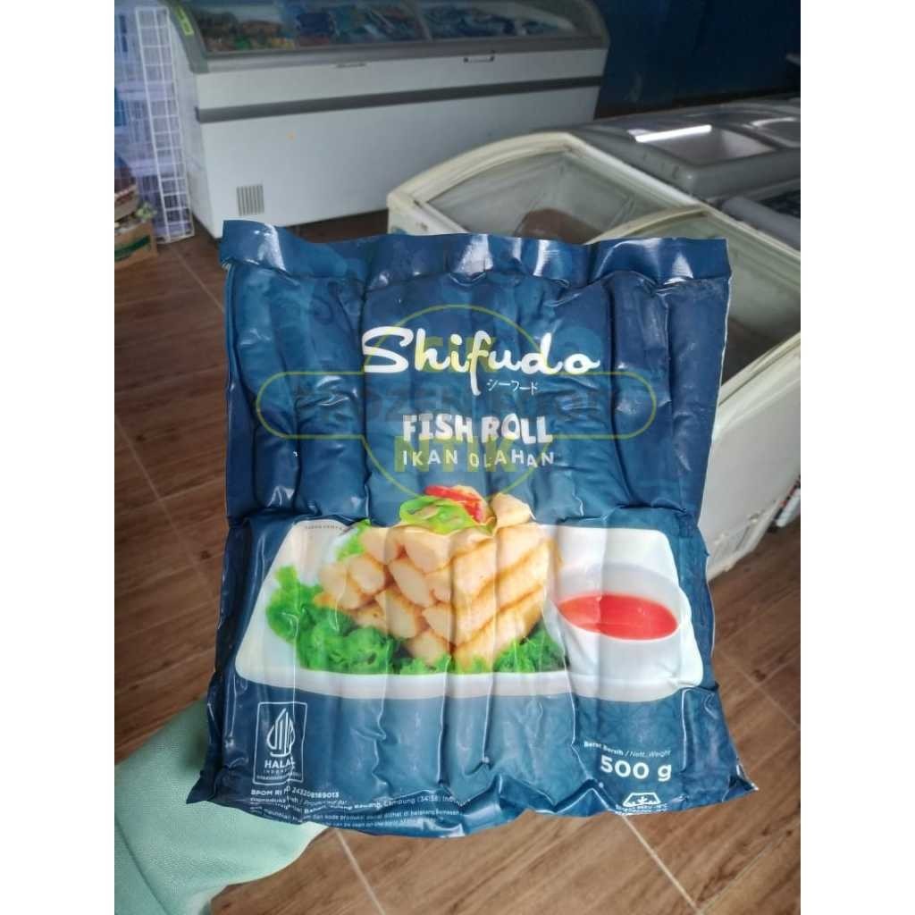 Jual shifudo fish roll 500g Frozen food cik ntik Jambi cemilan jajanan ...