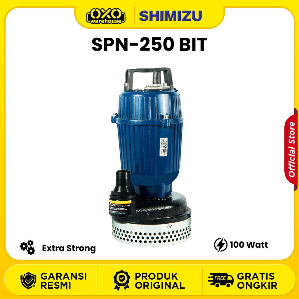 Jual SHIMIZU Pompa Air Submersible SPN-250 BIT GARANSI RESMI | Shopee ...