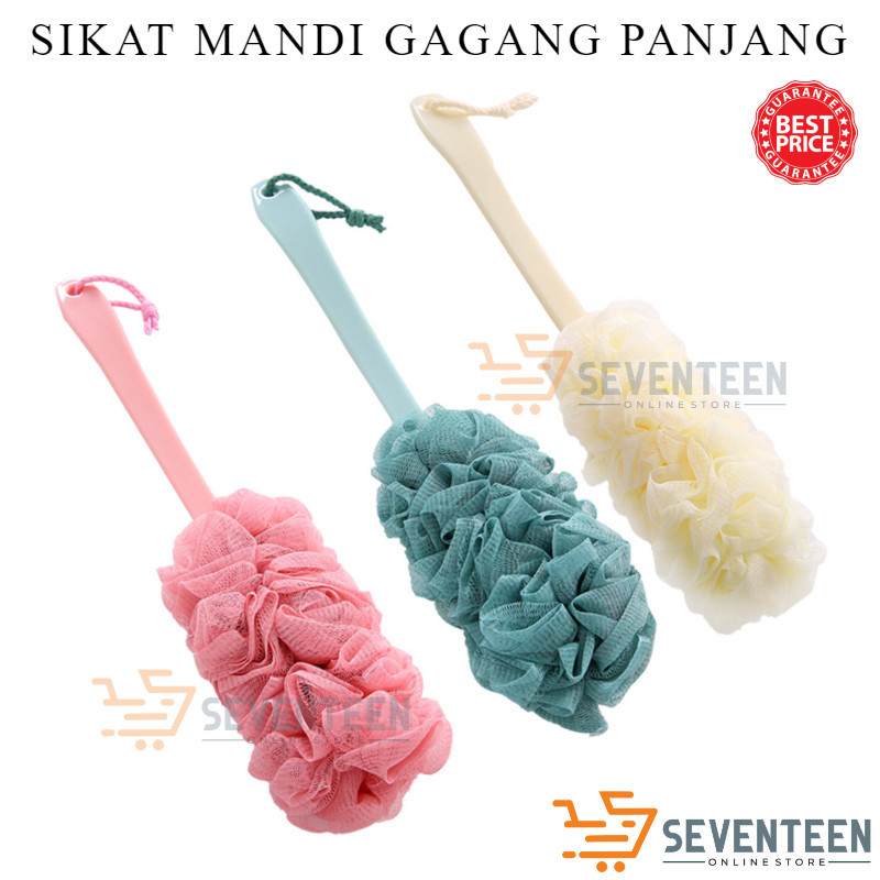 Jual SEVENTEEN SIKAT S07 SIKAT BADAN PUNGGUNG MANDI SIKAT SPONS MANDI ...