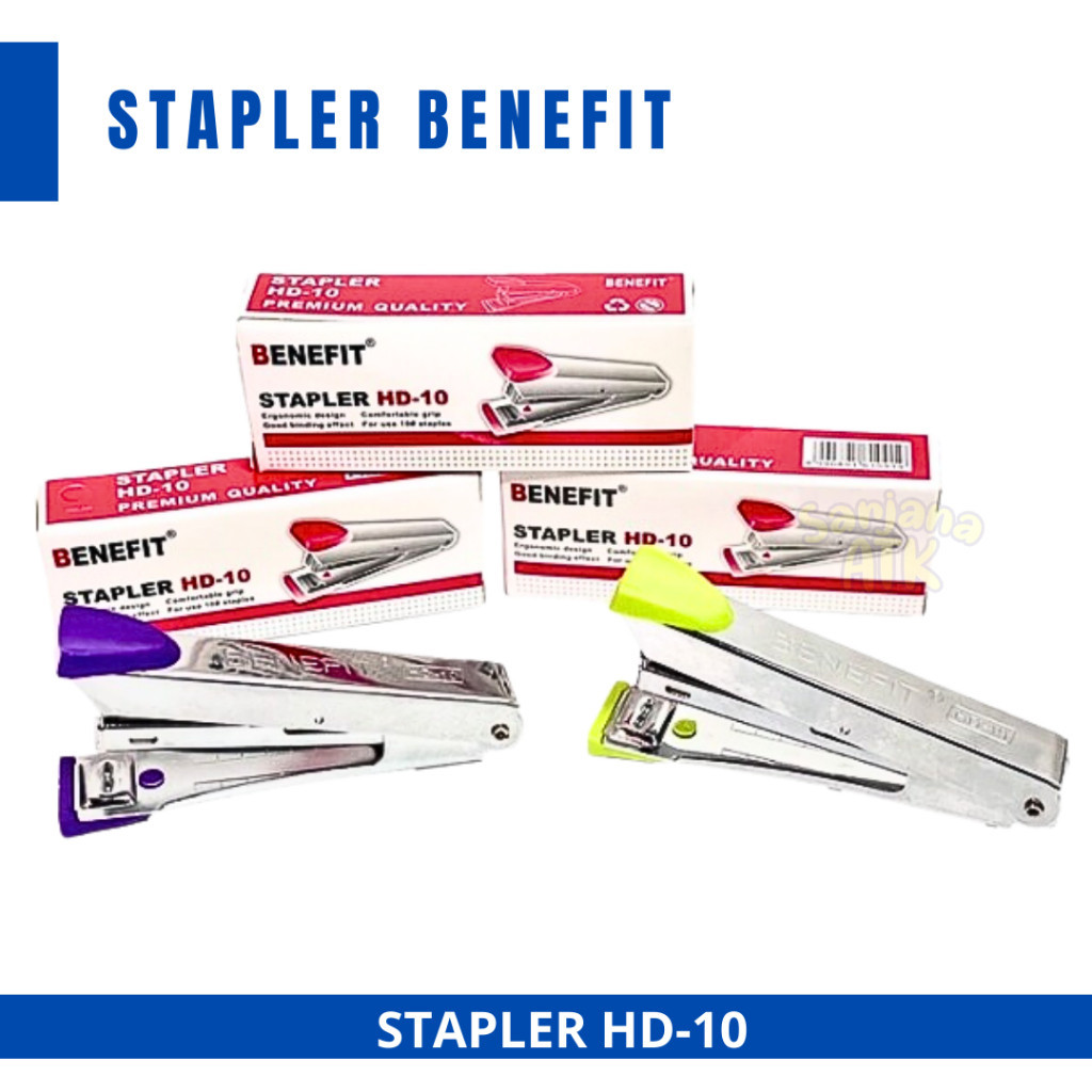 Jual Alat Staples BENEFIT Stapler HD-10 Kecil | Shopee Indonesia