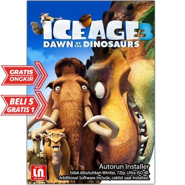 Jual Ice Age 3 Dawn of the Dinosaurs - PC Game Adventure - Download ...