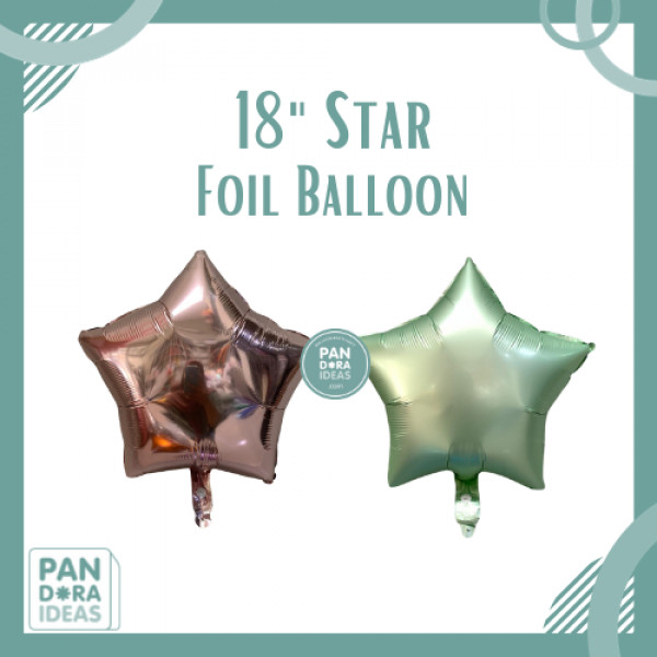 Jual 18" Star Foil Balloon / Balon Foil Bintang 45cm | Shopee Indonesia