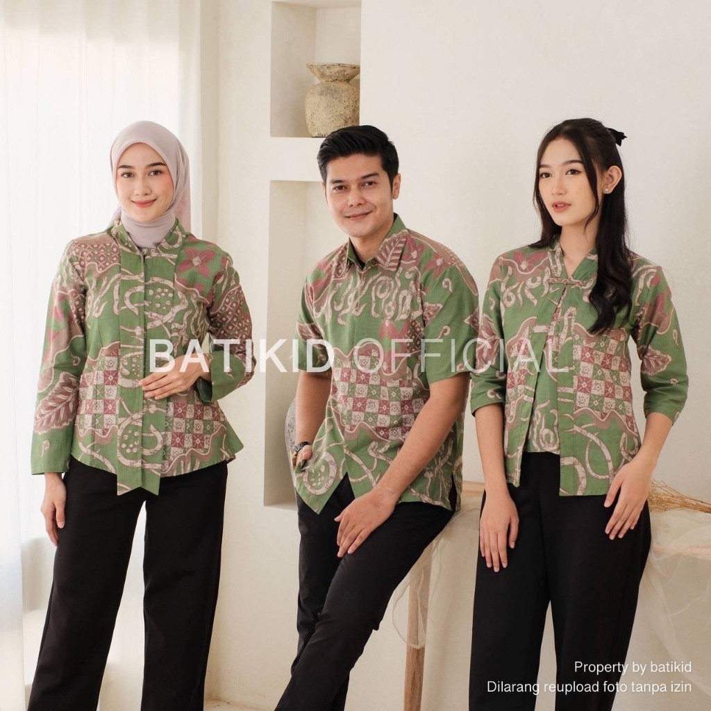 Jual Hattala — Couple Atasan Batik [BAHAN KATUN] — Banyuwangi sage ...