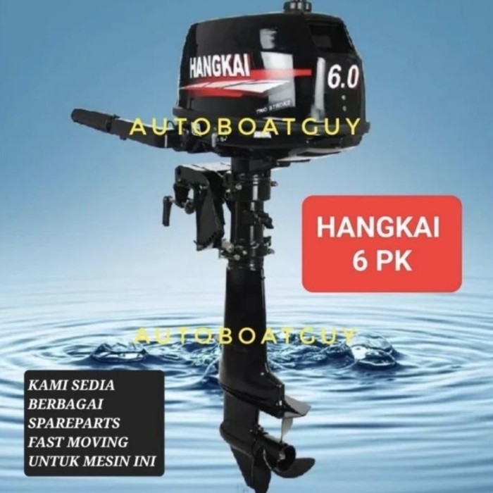 Jual MESIN TEMPEL PERAHU HANGKAI 6 PK / HP ( OUTBOARD MOTOR ) COCOK DENGAN | Shopee Indonesia