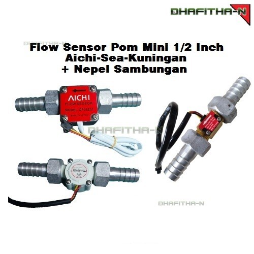 Jual Flow Sensor Aichi, Sea Kuningan Ukuran 1/2 Inchi & Sambungan Nepel ...