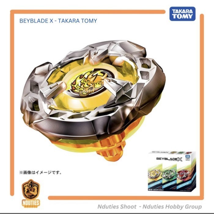 Jual BX-08 Beyblade X HELLS SCYTHE 3-80B Yellow Kuning Takara Tomy ...