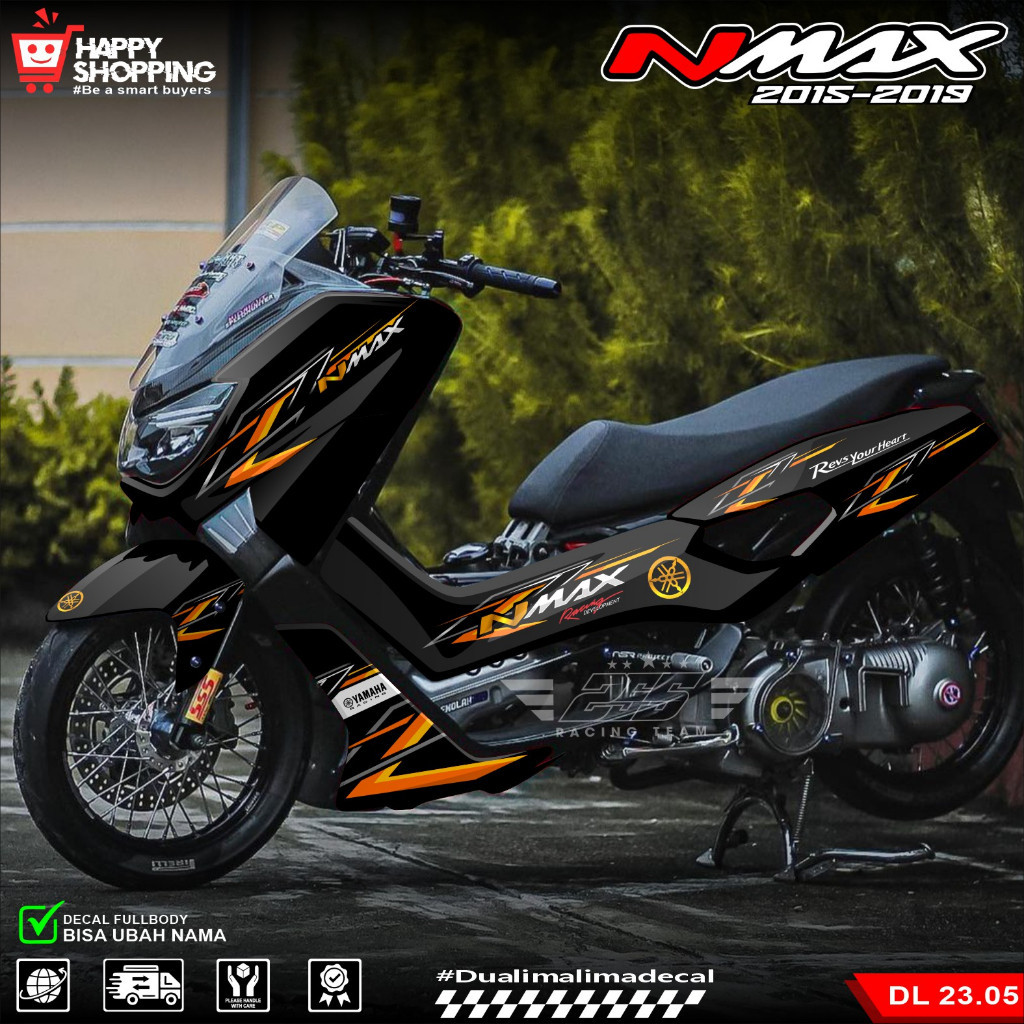Jual (COD) Decal Sticker Yamaha Nmax Lama 2016 2017 2018 2019 Full Body ...