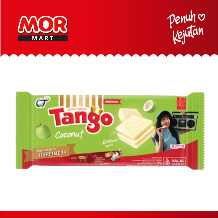 Jual TANGO Wafer Coconut 35GR Exclusive JKT48 | Shopee Indonesia