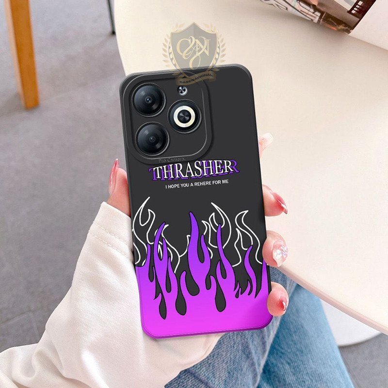 Jual #NC infinix smart 8 Casing Procamera Protec THRASHER ...