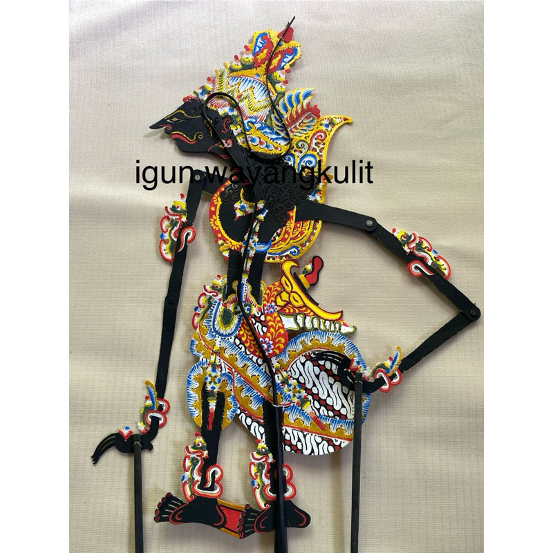 Jual Wayang KULIT SAPI Asli | Tokoh perwayangan Kresna #120 | Shopee ...