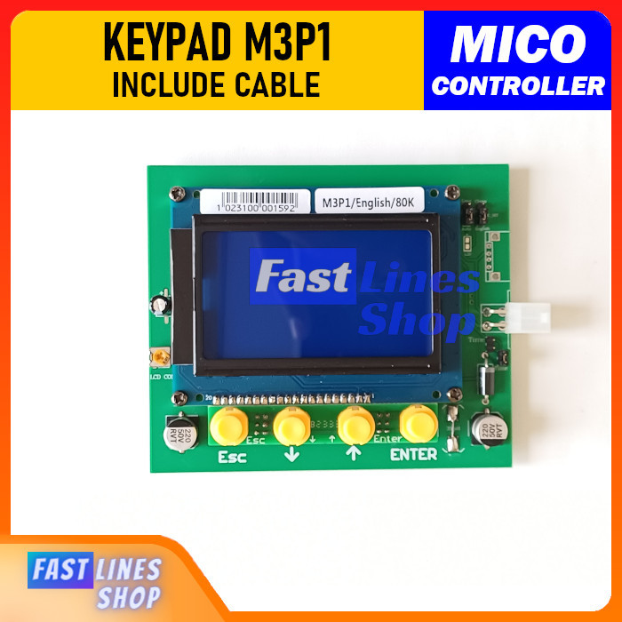 Jual Mico Test Tool Keypad M3P1 Spare Part Lift Mico Controller ...