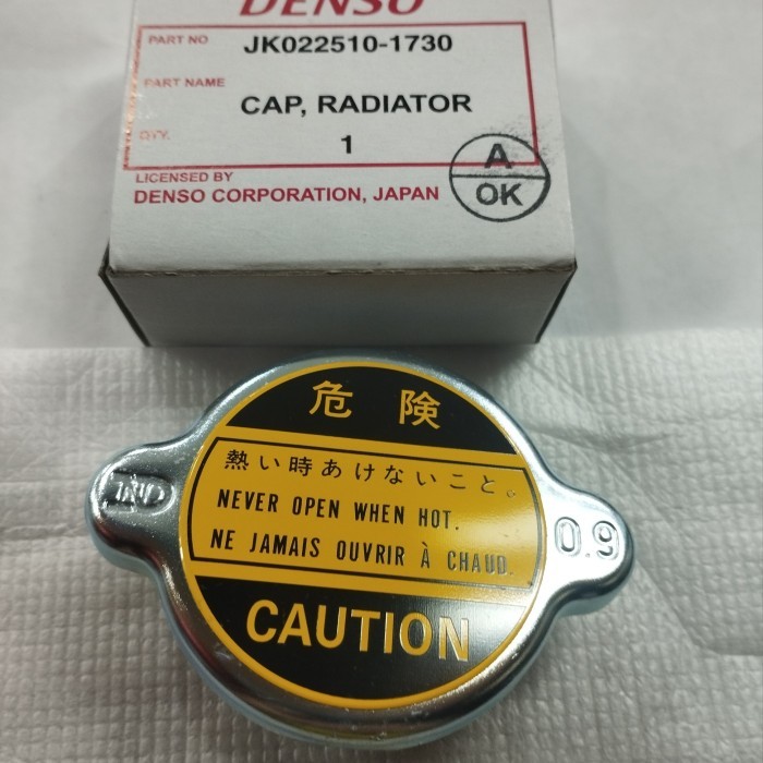 Jual Part Tutup cap radiator besar Universal DENSO ASLI | Shopee Indonesia