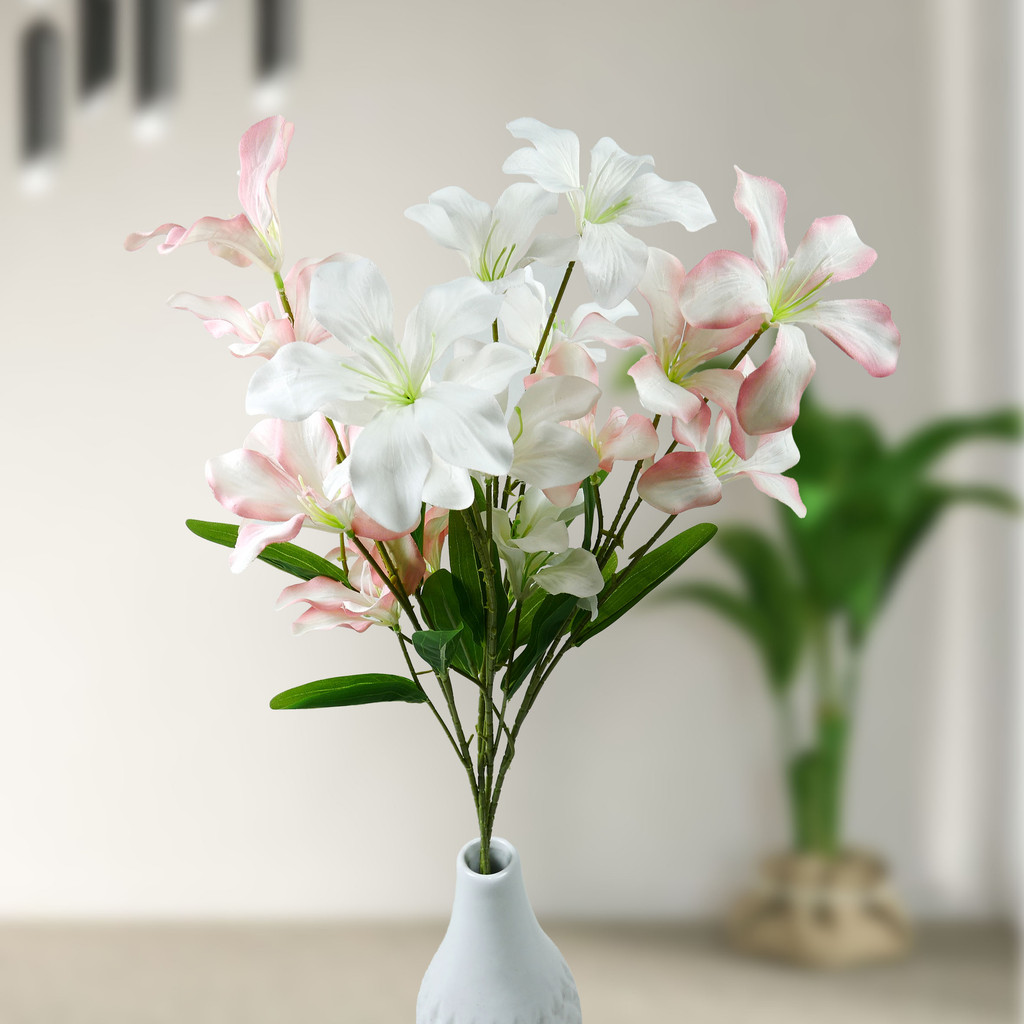 Jual BUNGA LILY CUSSOM/ ARTIFICIAL FLOWER PREMIUM/ LILY HIAS DEKORASI ...