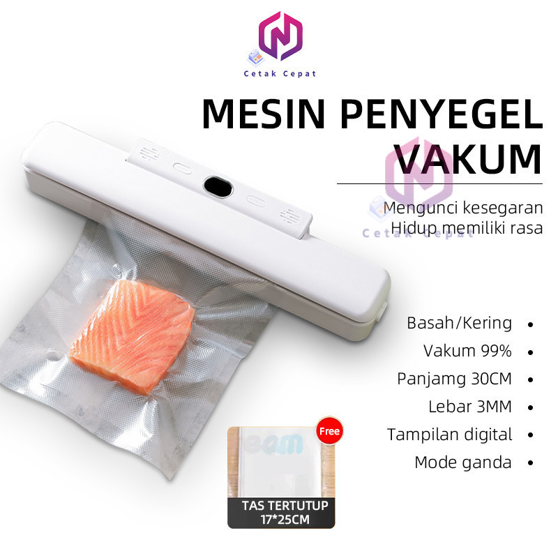 Jual Sealer Fresh Food Vacuum Portable Vakum Vacum Sealer Makanan Basah ...