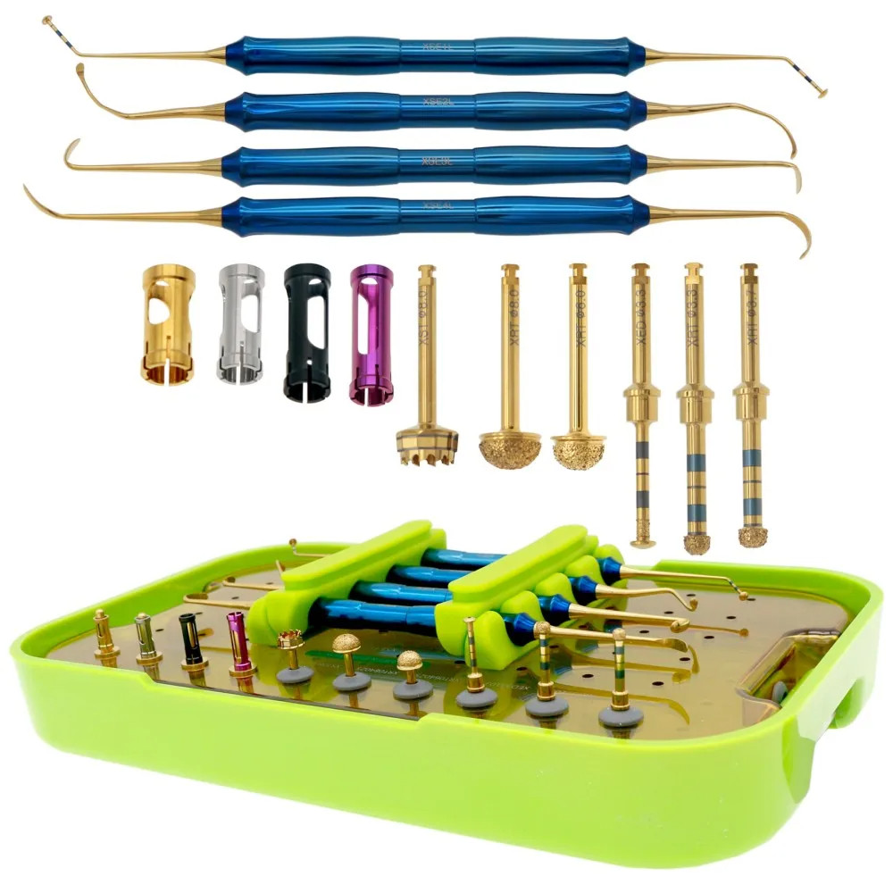 Jual Dental Dentium Dask Kit Drill Stoppers Sinus Lifting Elevation ...