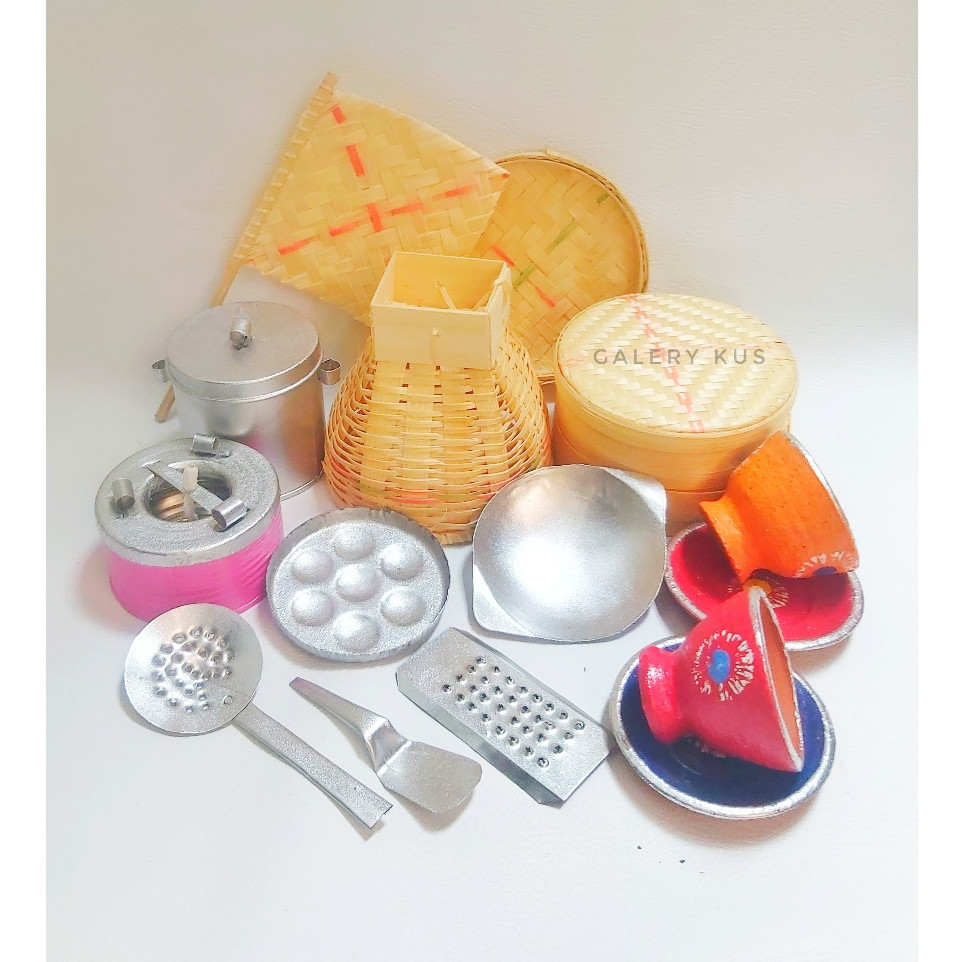 Jual MAINAN ANAK MASAK MASAKAN LENGKAP 1 SET/PAKET+ set mainan bakul tenong/kukusan+ st gelas ...