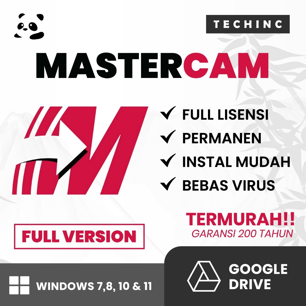 Jual MasterCAM Pro - Full Version 2025 2024 2023 2022 | Windows ...