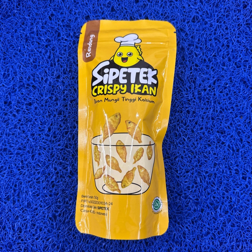 Jual SIPETEK CRISPY IKAN RENDANG 50GR | Shopee Indonesia