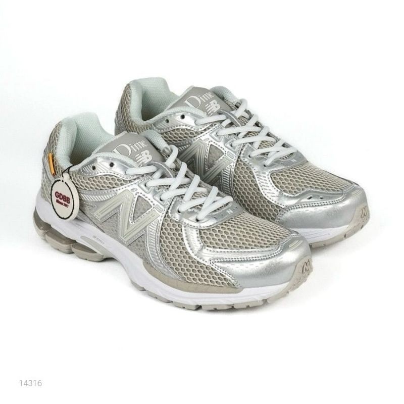 Jual New Balance NB 860V2 Grey White Silver Authentic | Shopee Indonesia