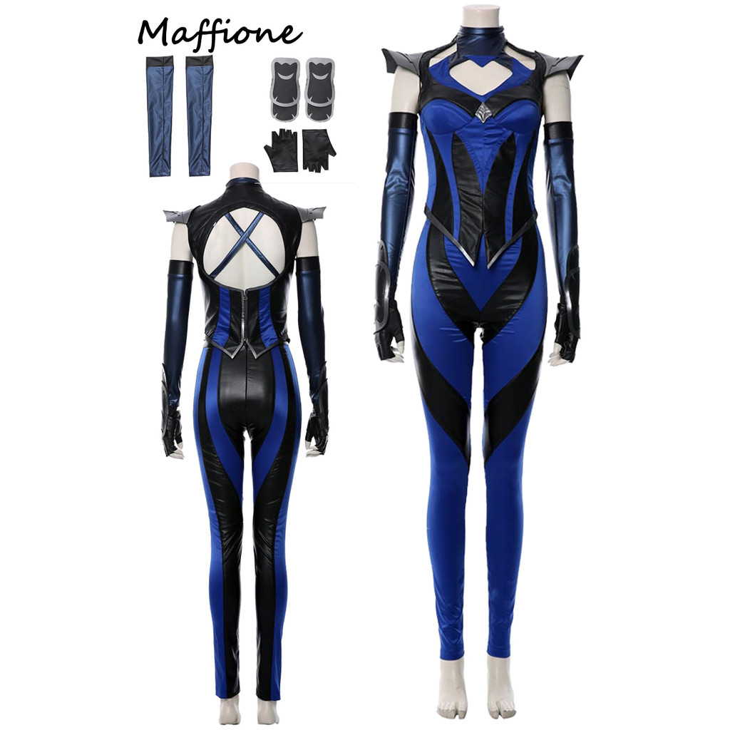Jual Kitana Cosplay Game Mortal Cos Kombat Costume Women Role Play ...