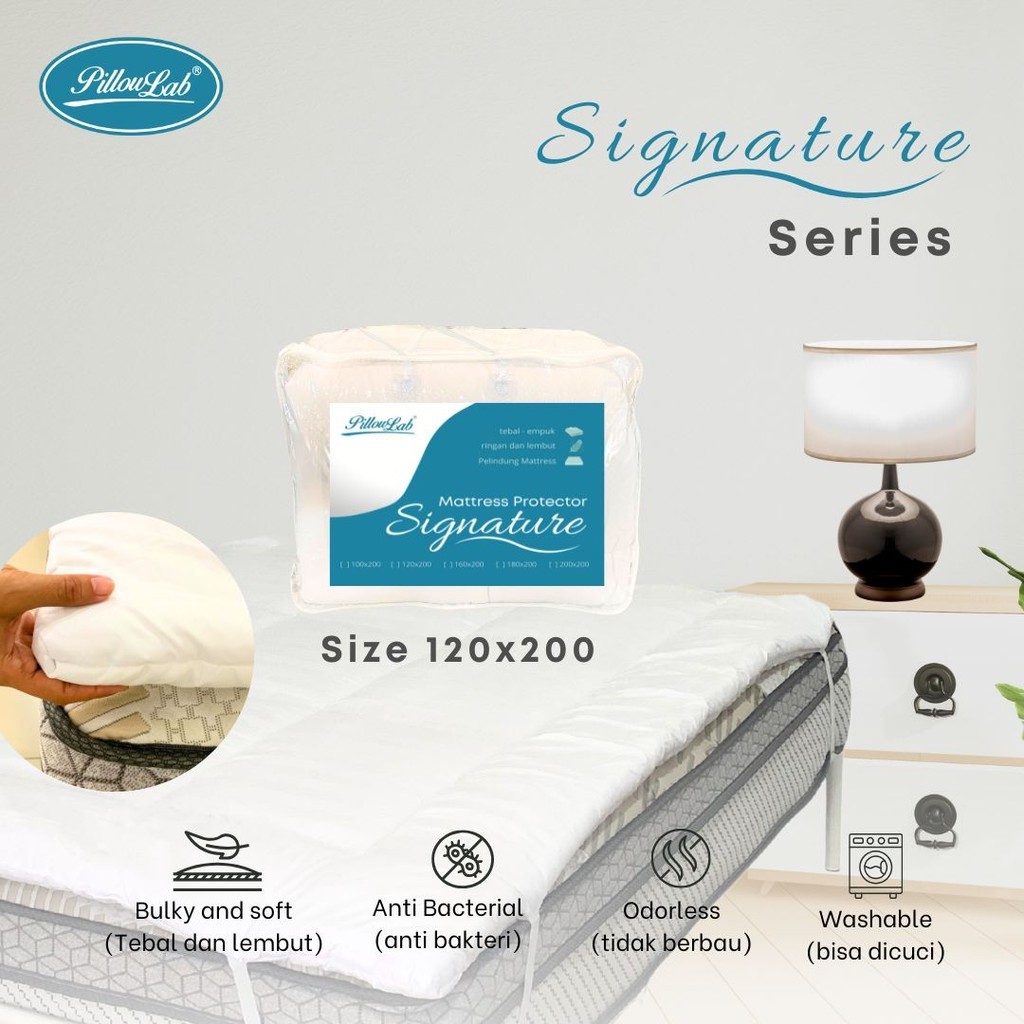 Jual PillowLab Matras Protector Pelindung Kasur Mattress Protector ...
