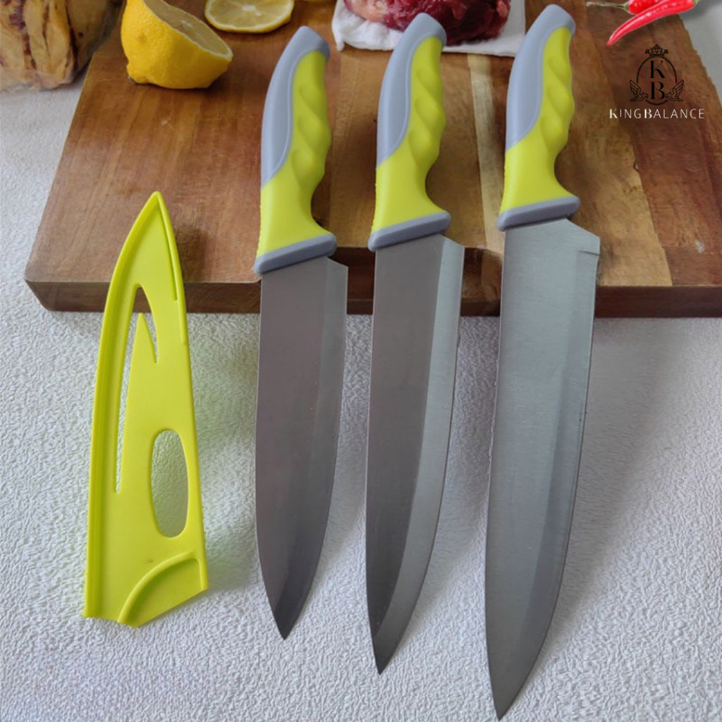 Jual Pisau Dapur Stainless Tebal Premium Quality/Pisau Daging/Pisau ...