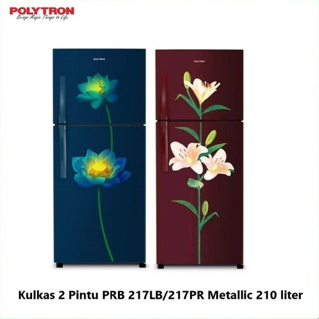 Jual KULKAS 2 PINTU POLYTRON PRB 217PR/LB | Shopee Indonesia