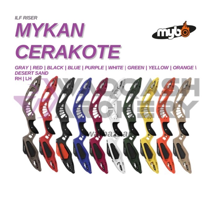 Jual MYBO MYKAN CERAKOTE 25" ILF RISER Recurve Bow Original | Shopee ...