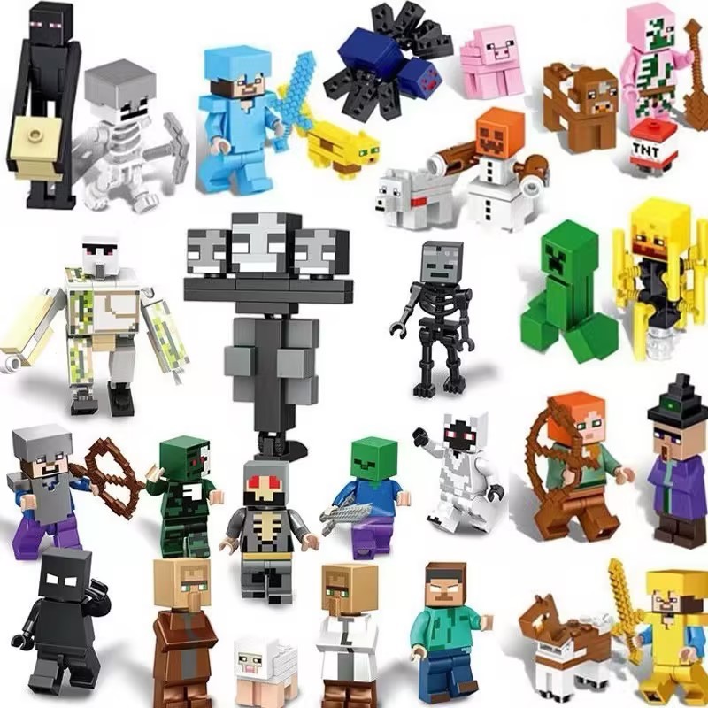 Jual Magnetic Building Blocks Toy Build My World Game Construction Set ...