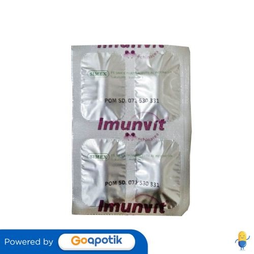Jual Imunvit Strip Isi 4 Kaplet | Shopee Indonesia