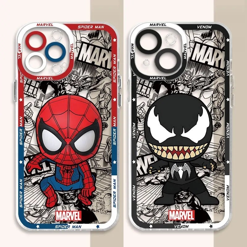 Jual Jajan Case Marvel Spider Man Venom Phone Case for Apple iPhone 13 ...