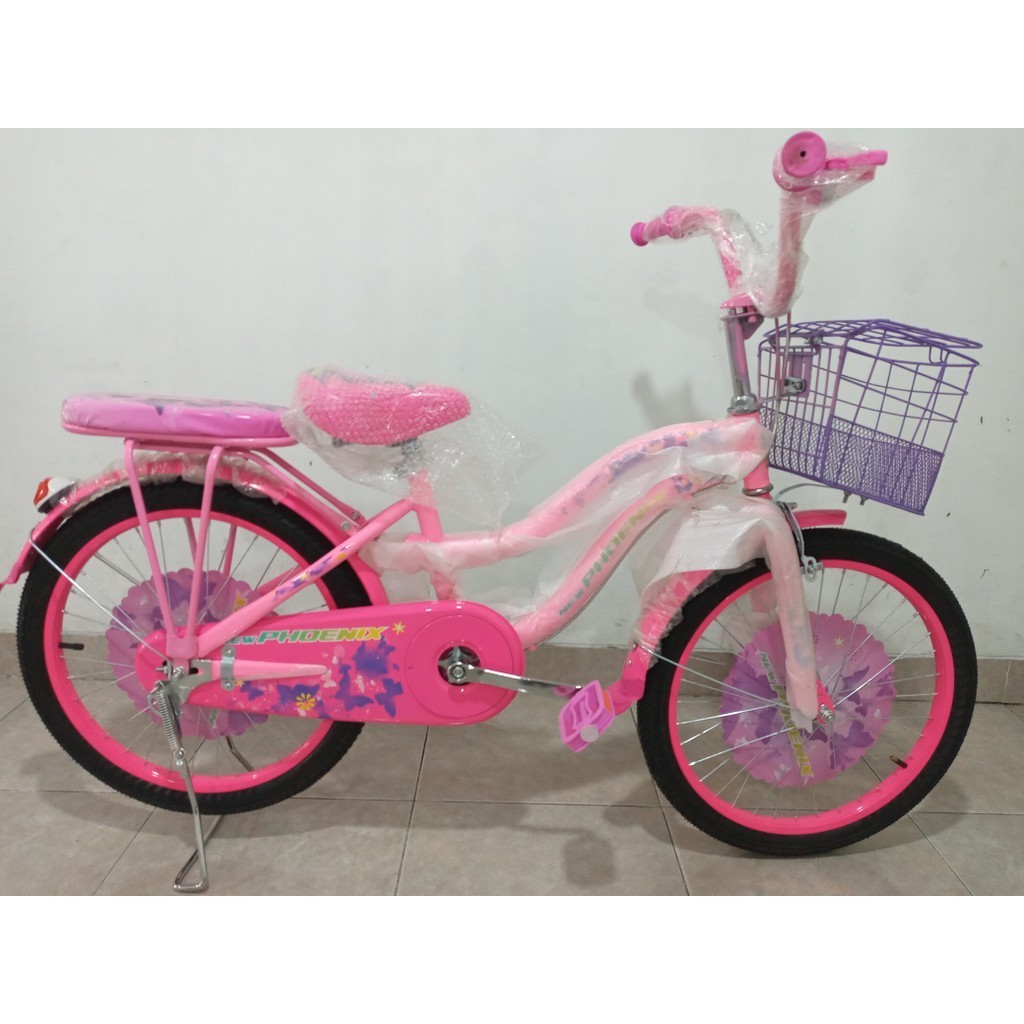 Jual Sepeda Mini 20 New Phoenix Warna Pink | Shopee Indonesia