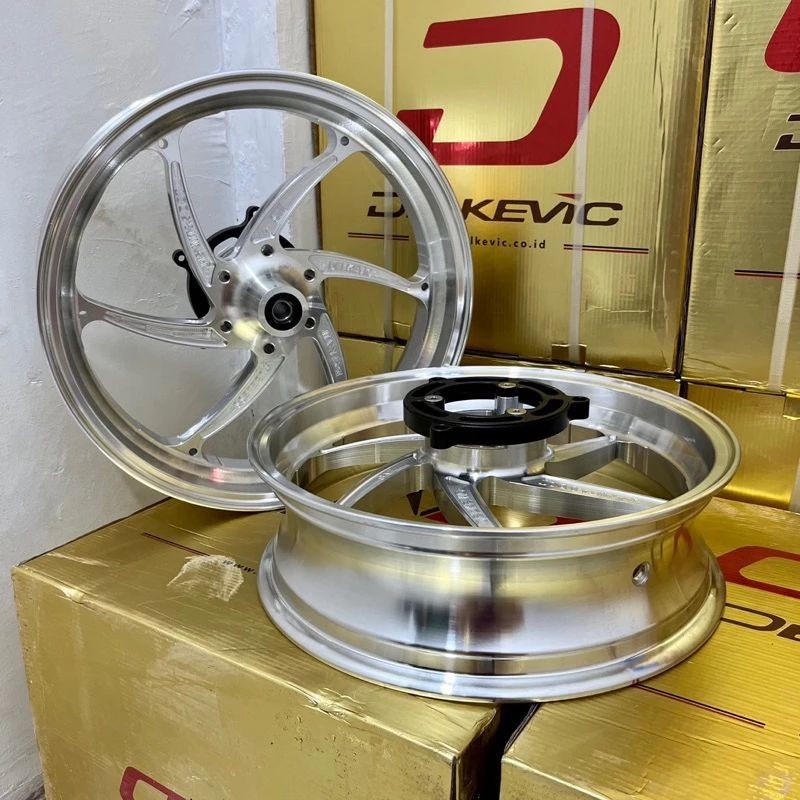 Jual VELG RACING DELKEVIC YAMAHA XMAX 250 / VELG XMAX 250CC NEW OLD ...