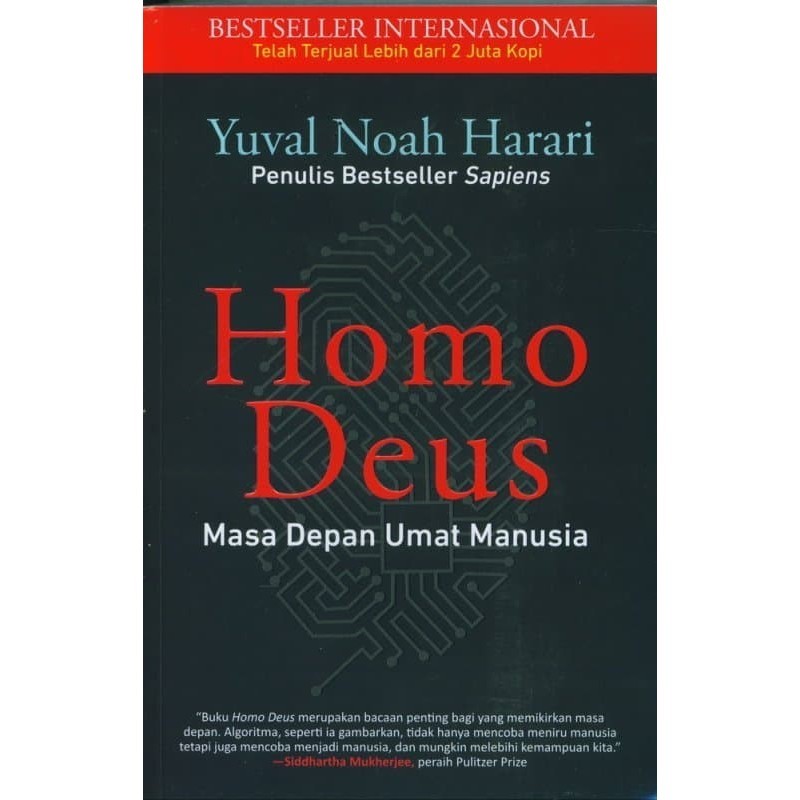 Jual Buku HOMO DEUS Yuval Noah Harari (Penulis Sapiens) Homodeus ...