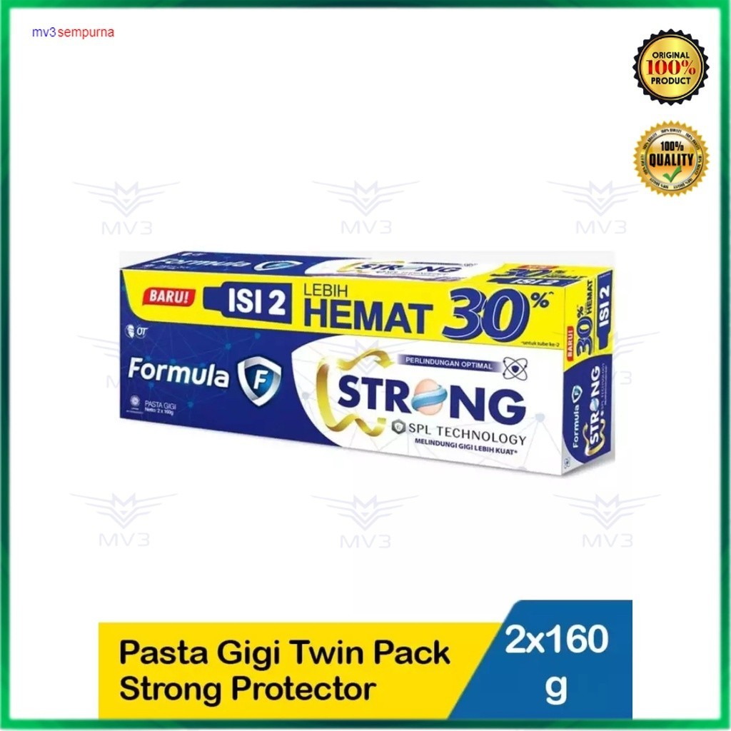 Jual FORMULA Pasta Gigi Strong Protector 2 x 160g | Shopee Indonesia