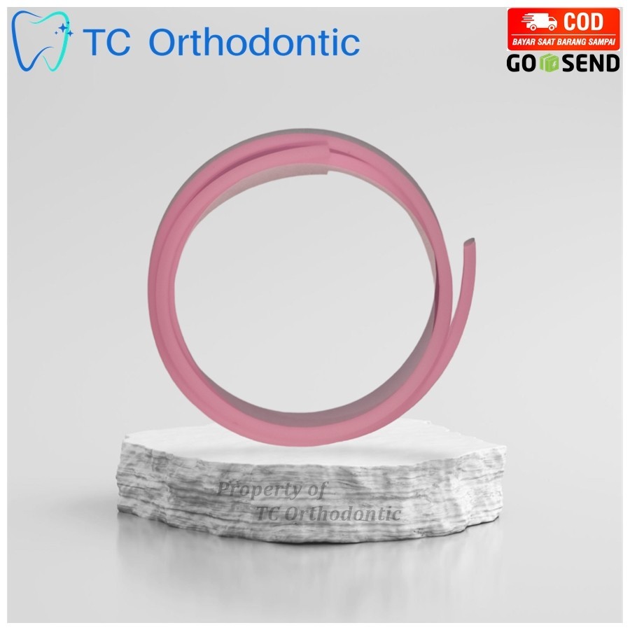 Jual Karet Thailand Untuk Behel Gigi Warna Pink Muda / Karet Behel Gigi ...