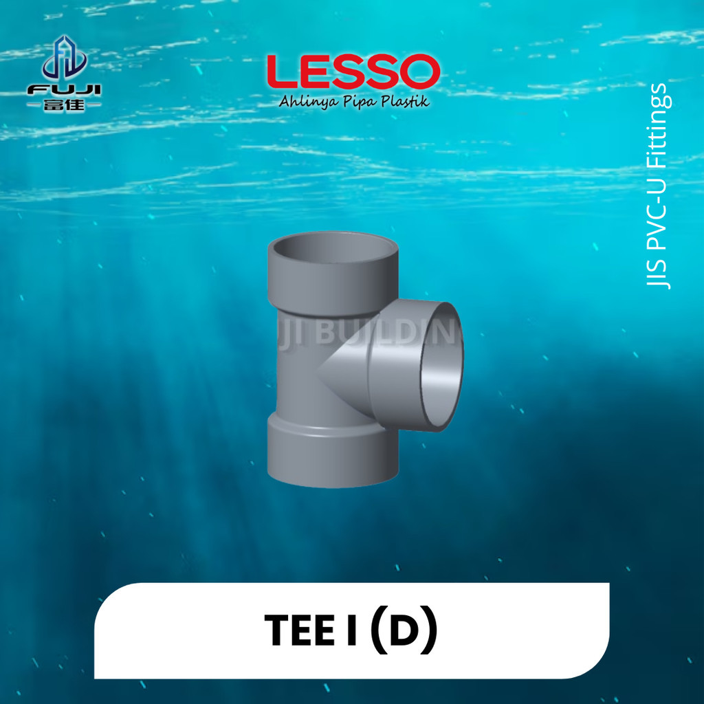 Jual Lesso PVC-U (D) Tee (DT) Type 1 4" - 6" inch | Shopee Indonesia