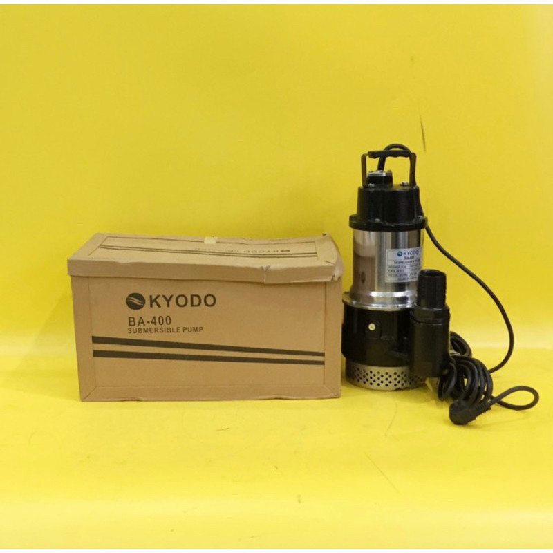 Jual POMPA AIR CELUP / KYODO BA-400 / SUBMERSIBLE PUMP / DORONG 12M ...