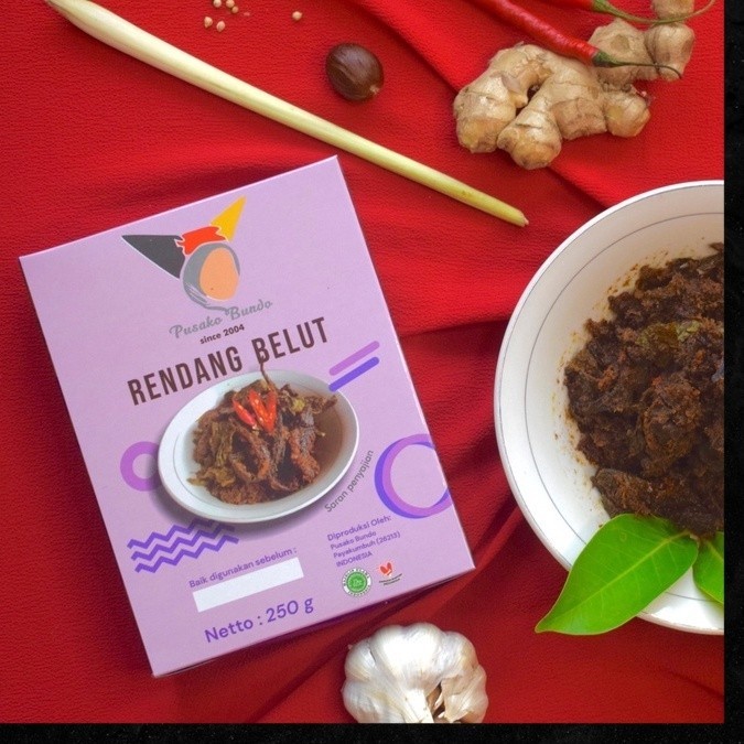Jual Kuliner Minang Rendang Belut Pusako Bundo Oleh Oleh Cemilan ...
