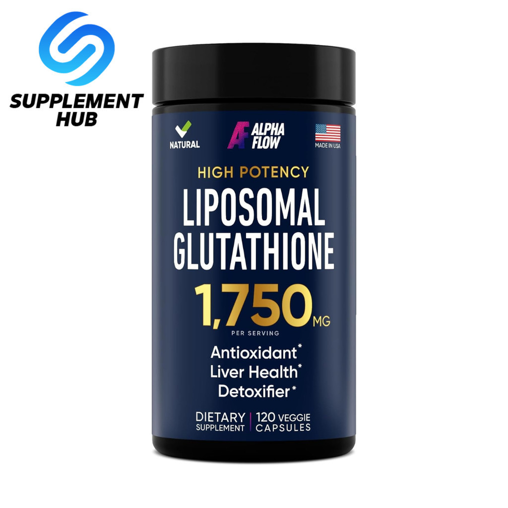Jual Alpha Flow Liposomal Glutathione 1750MG + Vitamin C 120 Veggie ...