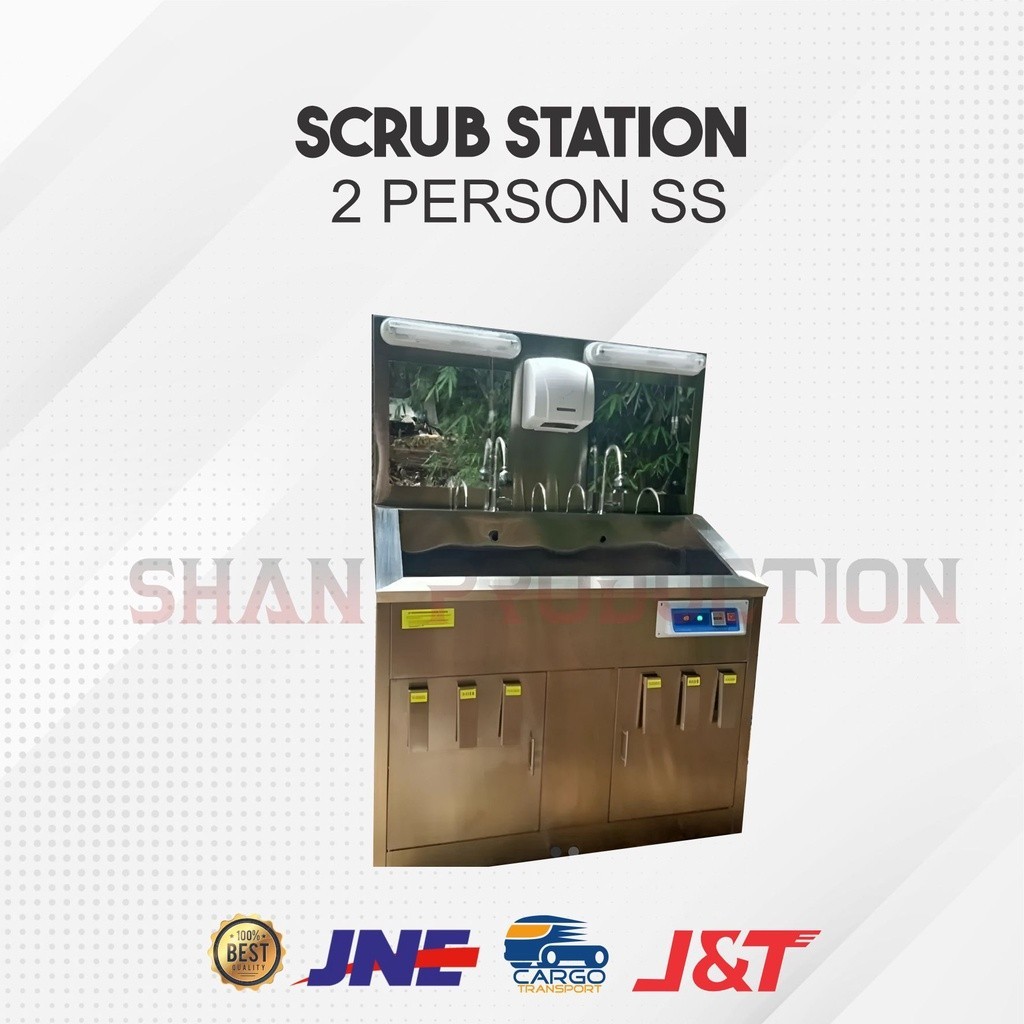 Jual Hand Wash Scrub Station Automatic - Tempat Cuci Tangan - ALKES ...
