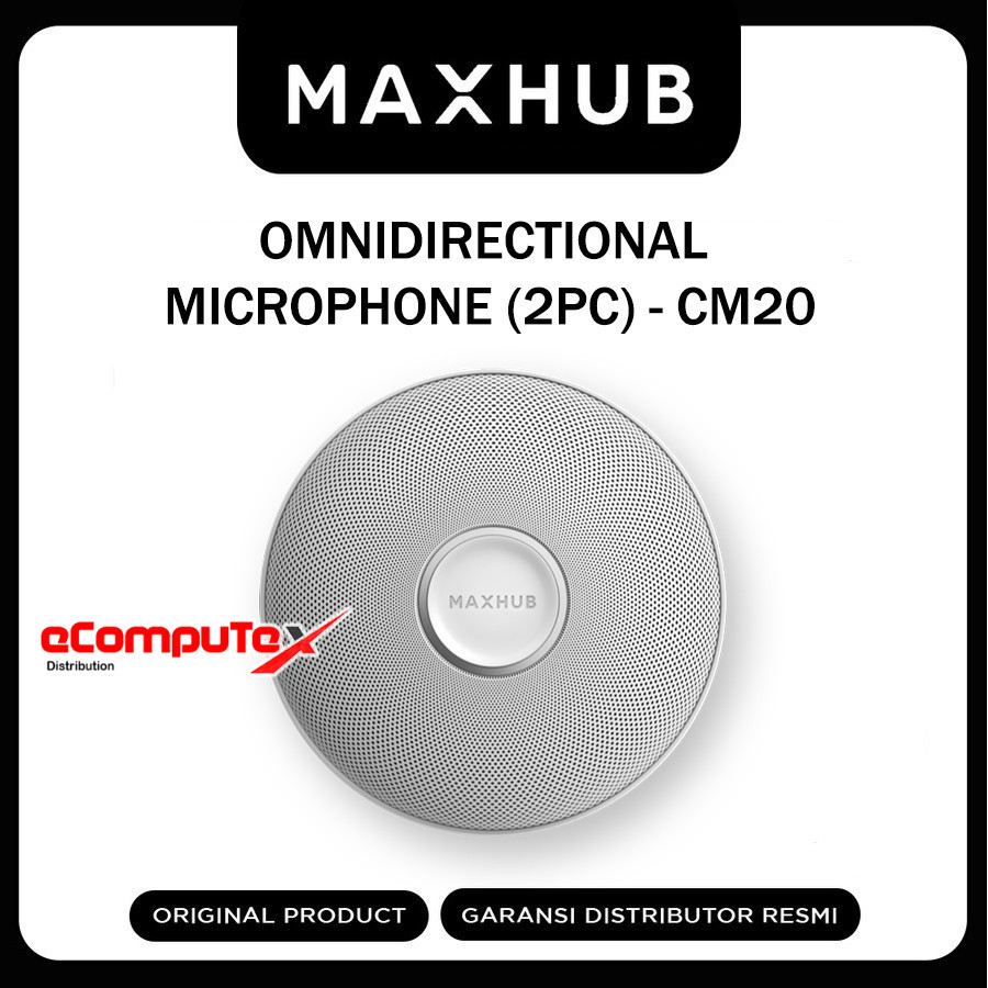 Jual MAXHUB OMNIDIRECTIONAL MICROPHONE (2PC) - CM20 | Shopee Indonesia