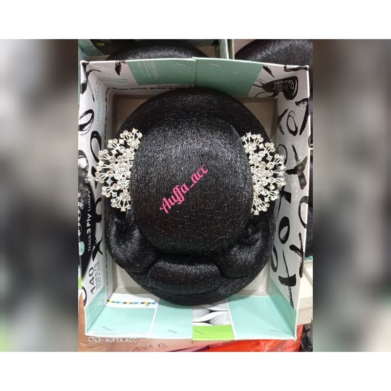 Jual Sanggul Satu Set Hiasan /Konde Modern + Tusuk Sanggul /Konde ...