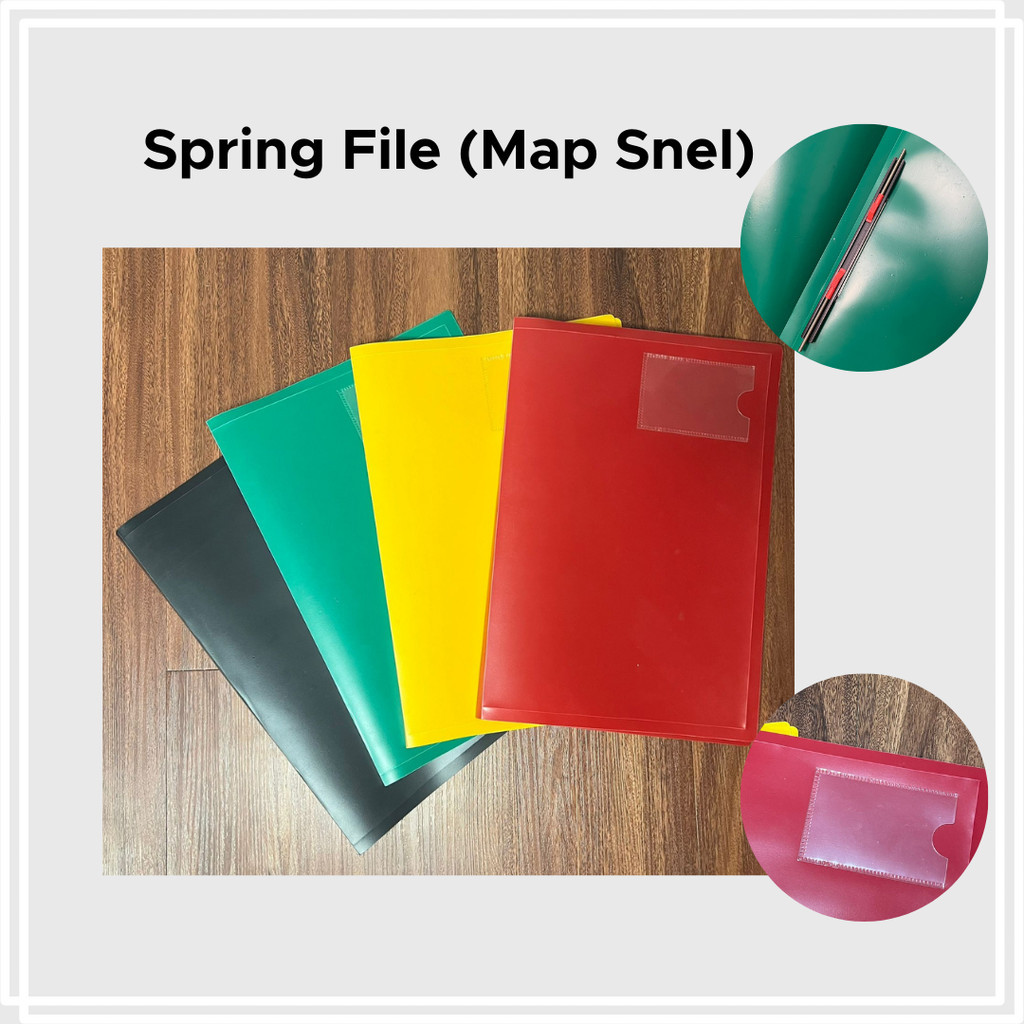 Jual Figo Map Spring Spring File Map Snell Plastik F4 Shopee
