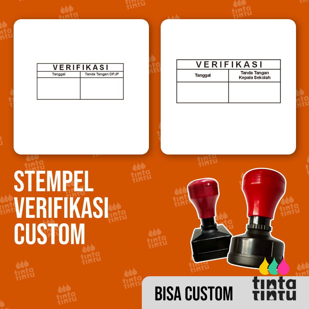 Jual Stempel Verifikasi Custom | Shopee Indonesia