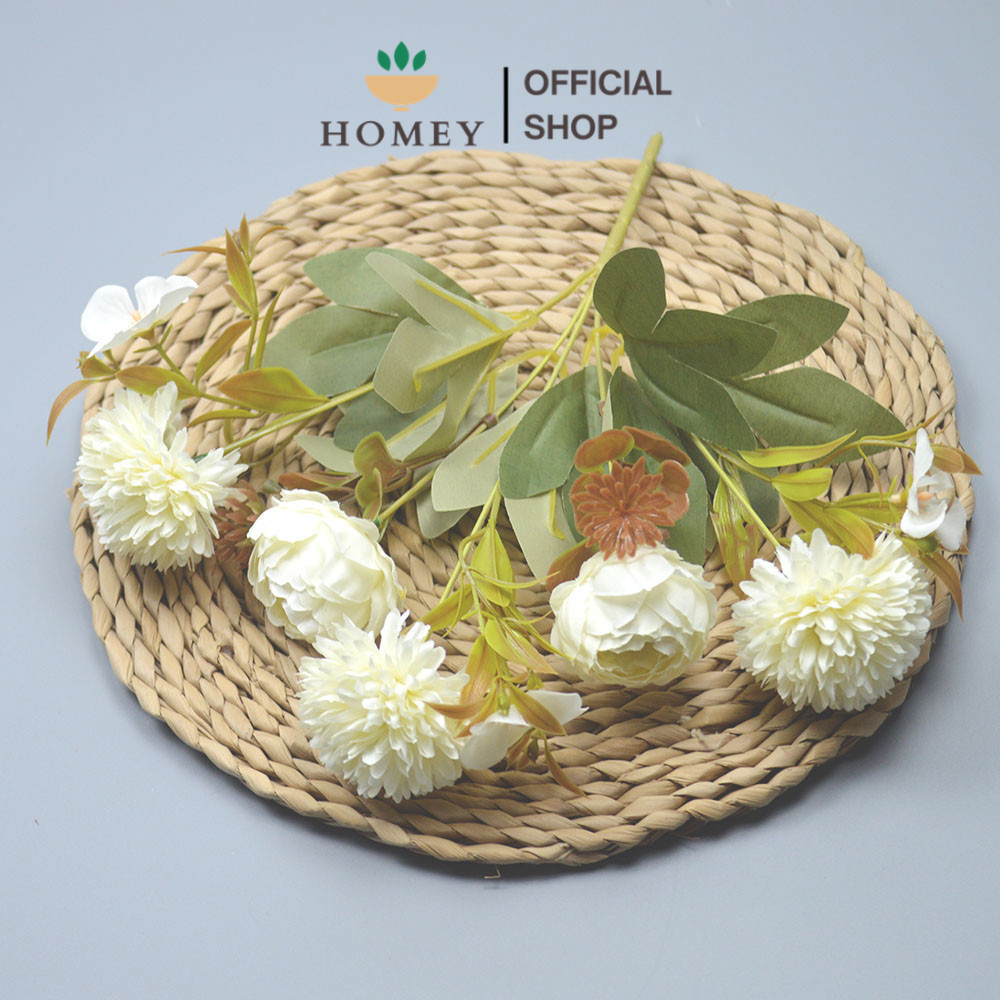 Jual HOMEY - Bouquet bunga P625 CI'AU (AUTUMN) Mawar Artifisial ...