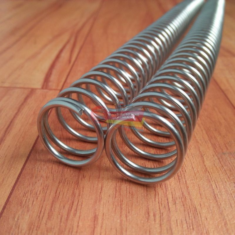 Jual Per Spring Tekan 2 mm Stainless Panjang 298 mm | Shopee Indonesia