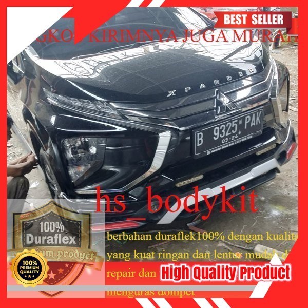 Jual Bodykit Mitsubishi Xpander Vazooma Body Kit Bodikit Grade-A Lentur ...