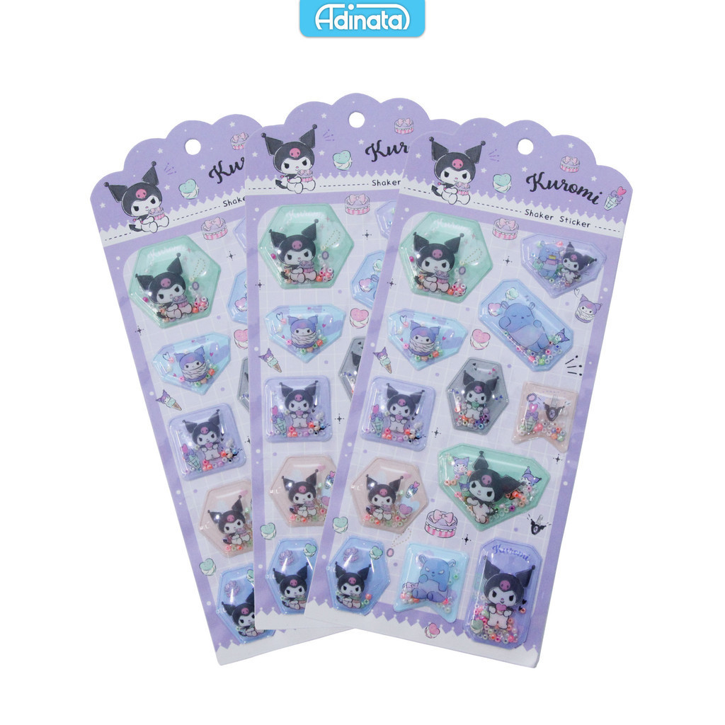 Jual Kuromi Shaker Stickers 2432-6130 - Adinata / Sticker | Shopee ...