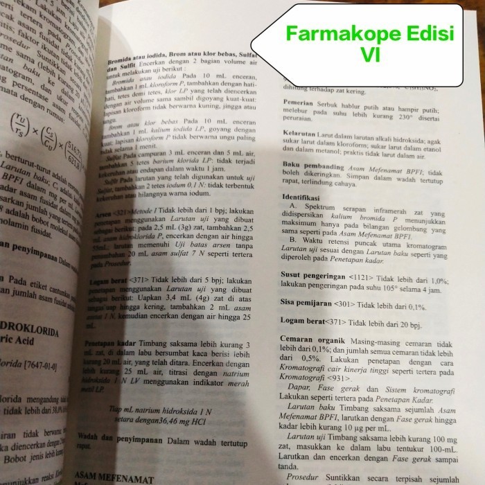 Jual PROMO ~ Buku Paket Farmasi Farmakope Indonesia edisi VI 6Tahun 2020 Mims Iso | Shopee Indonesia